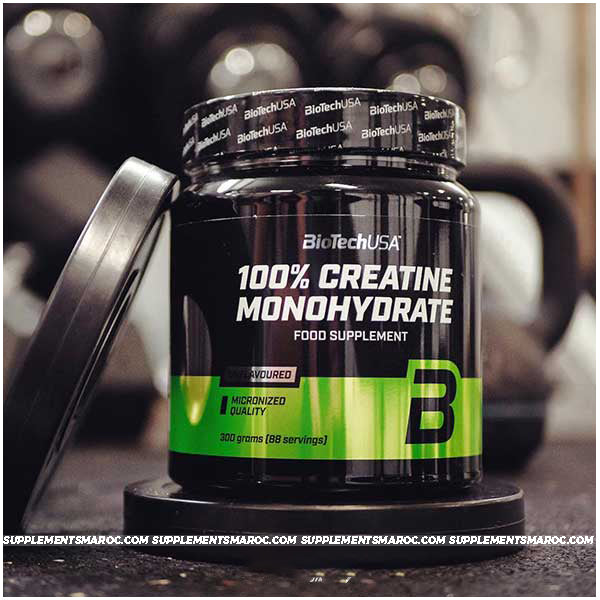 100% Creatine Monohydrate 300g – Supplements maroc